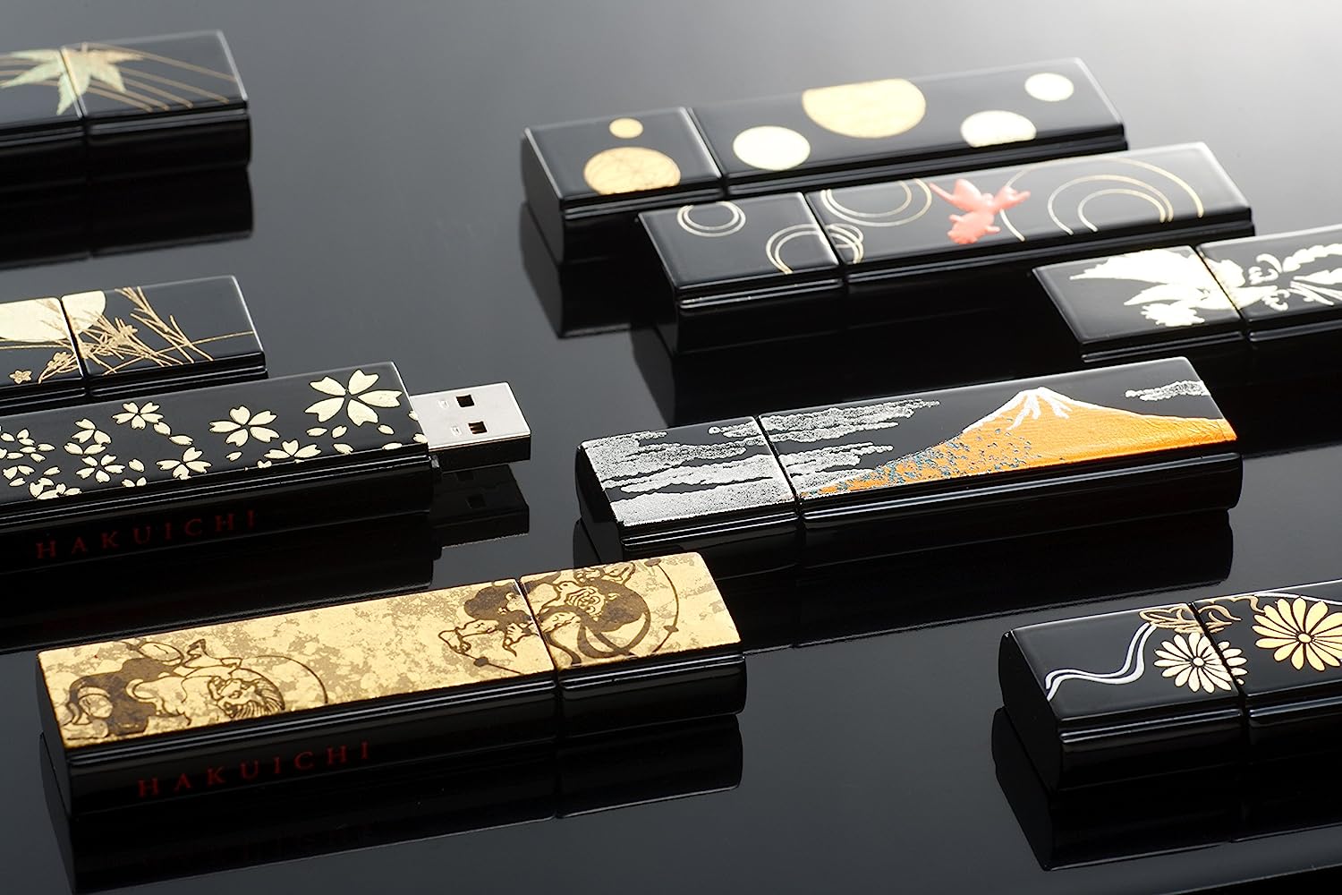 Gold Lacquered USB Sticks