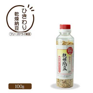 Crushed Dried Natto Snack 100g