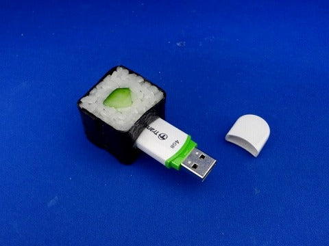 Cucumber Roll Sushi USB Flash Drive