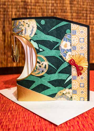 Set of 5 Japanese Greetings Cards