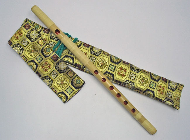 Iwami Kaguri Bamboo Flute With Bag