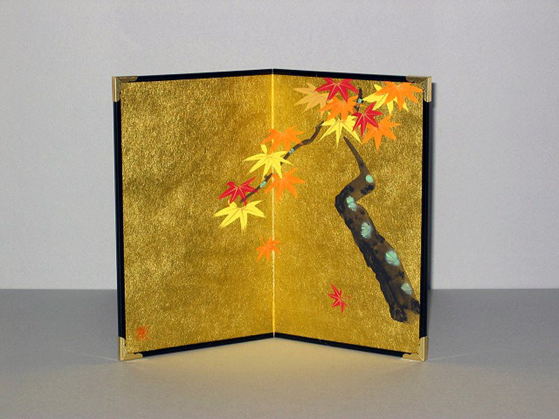 Two Panel Screens Small: Japanese Maple