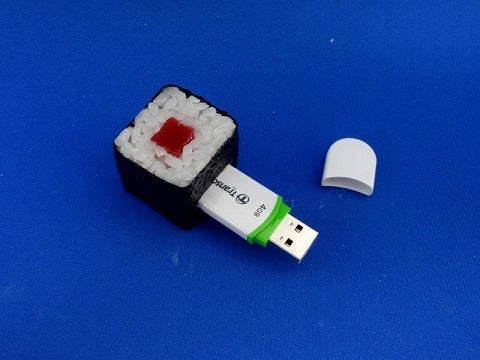 Tuna Roll Sushi USB Flash Drive